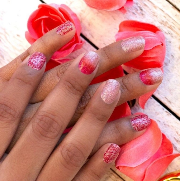 Color Street | Makeup | 22 Color Street Nails Rose All Day Wine Ombre ...